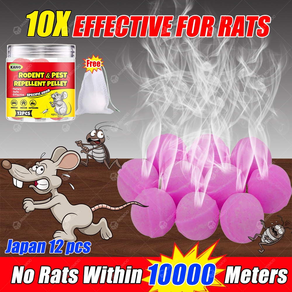 12PCS 480g Rat Killer Powerful Mothballs For Rats Repellent Mouse ...