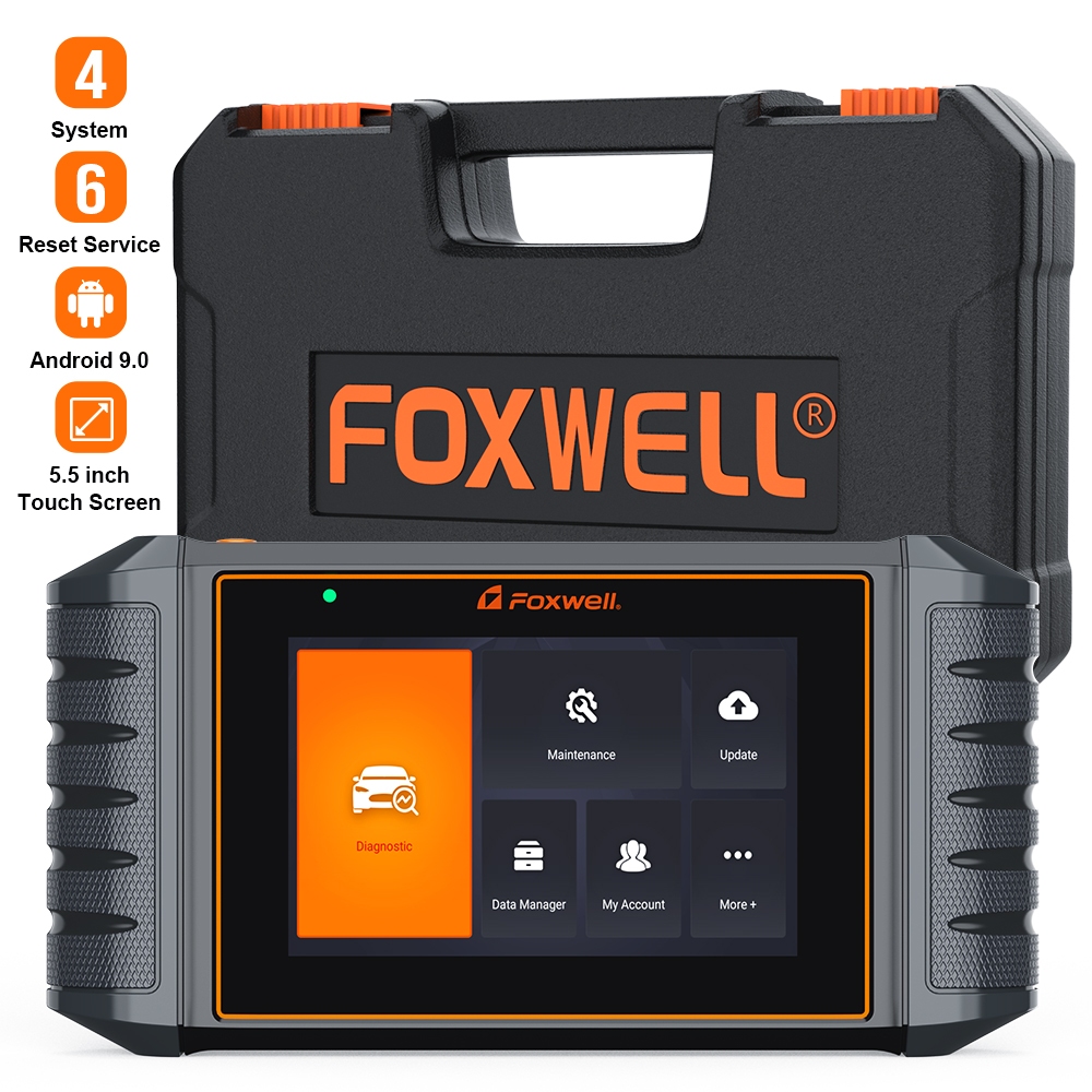 Foxwell NT716 OBD2 Diagnostic Tools Engine Scan ABS SRS Transmission ...