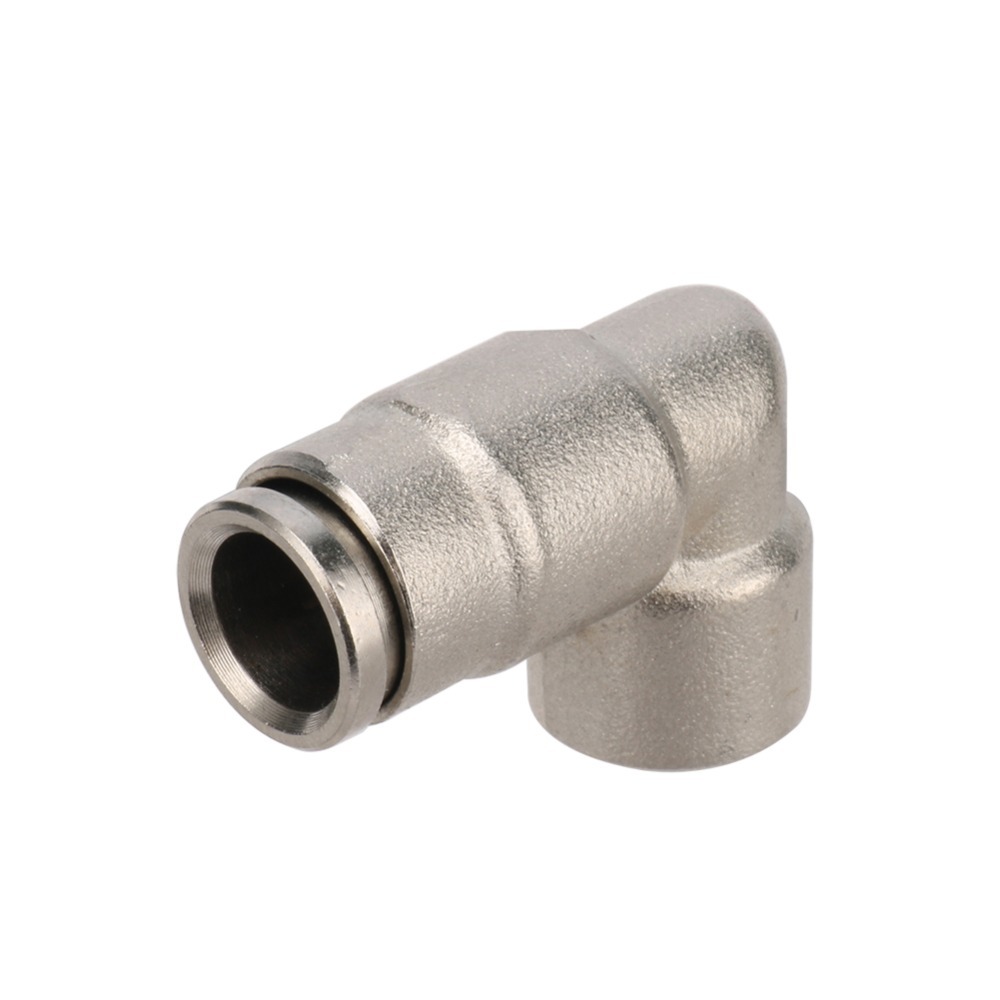 3/8" to 1/8" Female Thread Elbow Connector 9.52mm Hose Pipe Quick ...