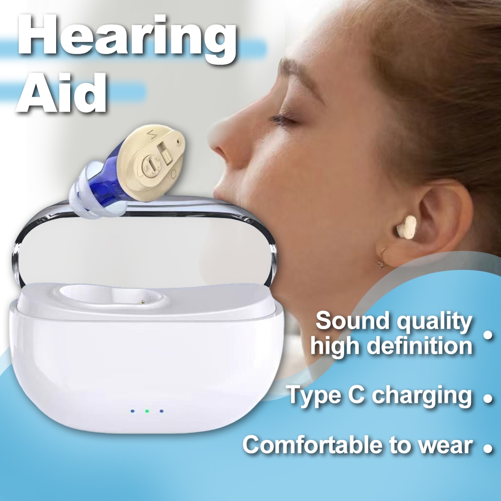 Hearing Aid Digital High Quality Portable Rechargeable Listen Device ...