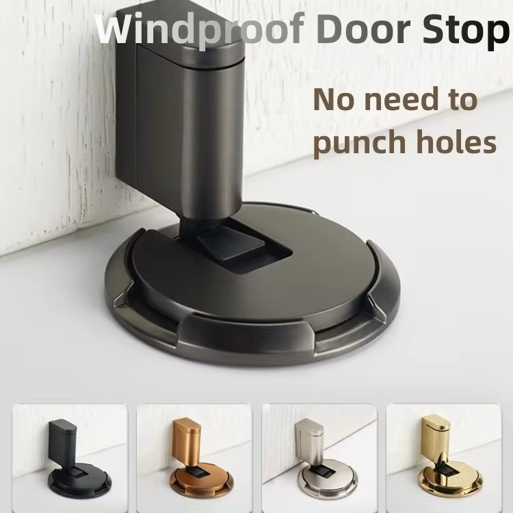 Mechanical Floor Door Stopper,Adjustable Height Door Holder for Within ...