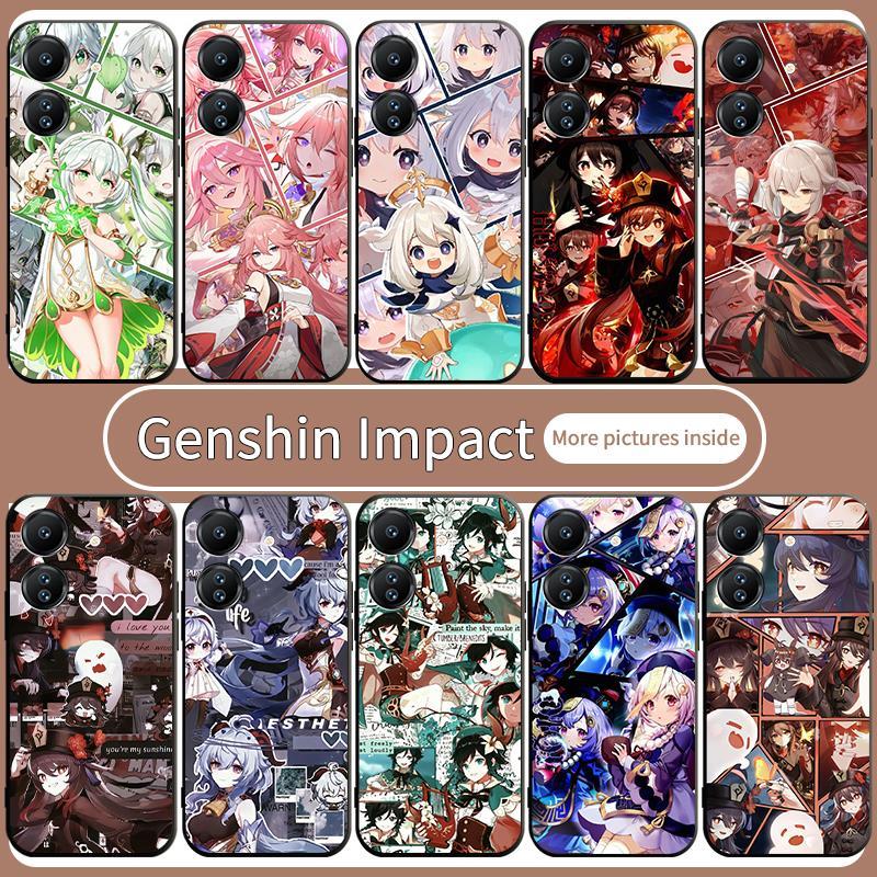 casing for Redmi A3 note 13 13C pro plus 4G 5G Genshin Impact Matte ...