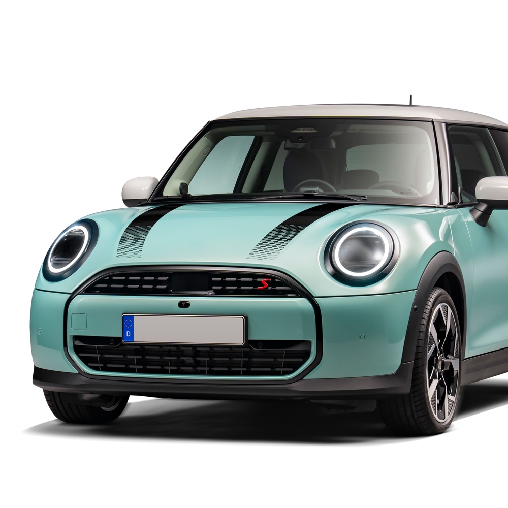 Car Hood Bonnet Racing Stripes Decal Stickers for MINI COOPER F65 F66 ...