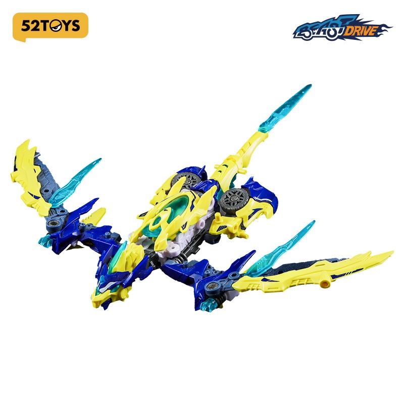 52TOYS BEASTDRIVE BD-11 LIGHTNING LIZARD Mecha Deformation Action ...