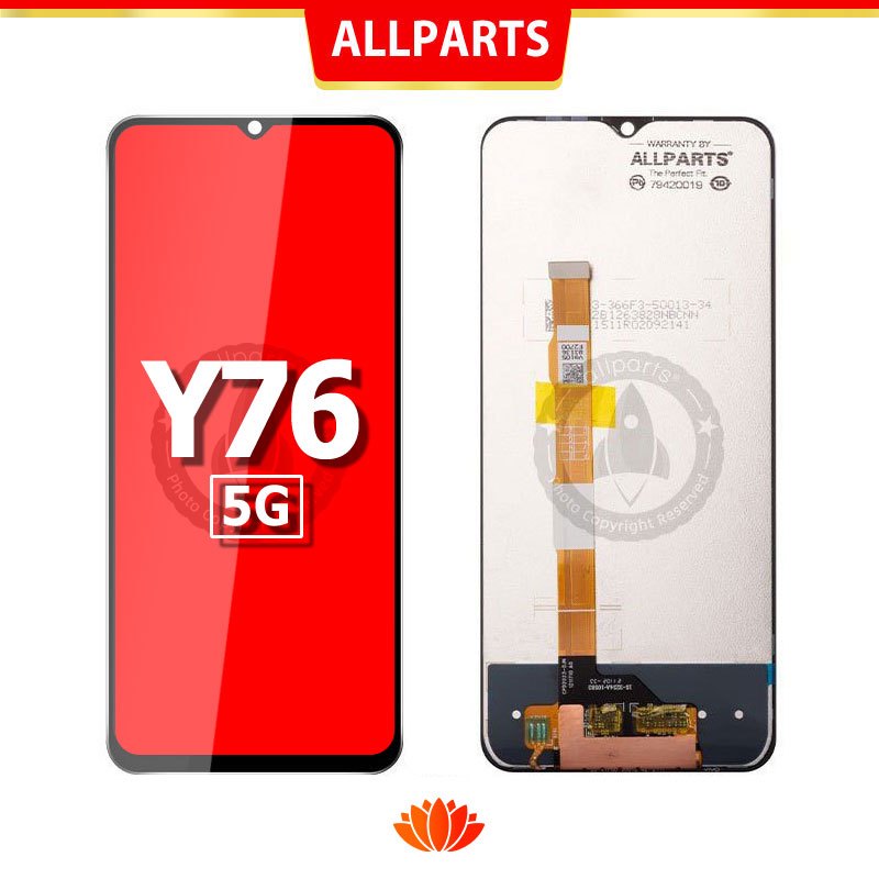Allparts Display for VIVO Y76 5G LCD Touch Screen Digitizer Replacement ...