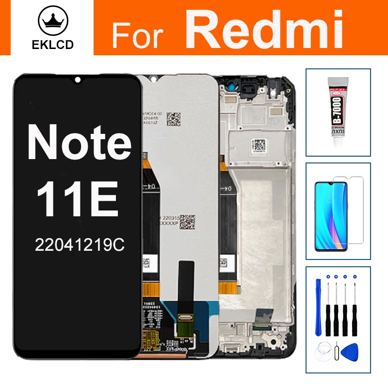 LCD For Xiaomi Redmi Note 11E 22041219C Display Touch Screen Digitizer ...