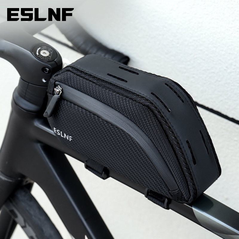 Bike Bag Waterproof Reflective Front Top Frame Tube Bag Large Capacity ...