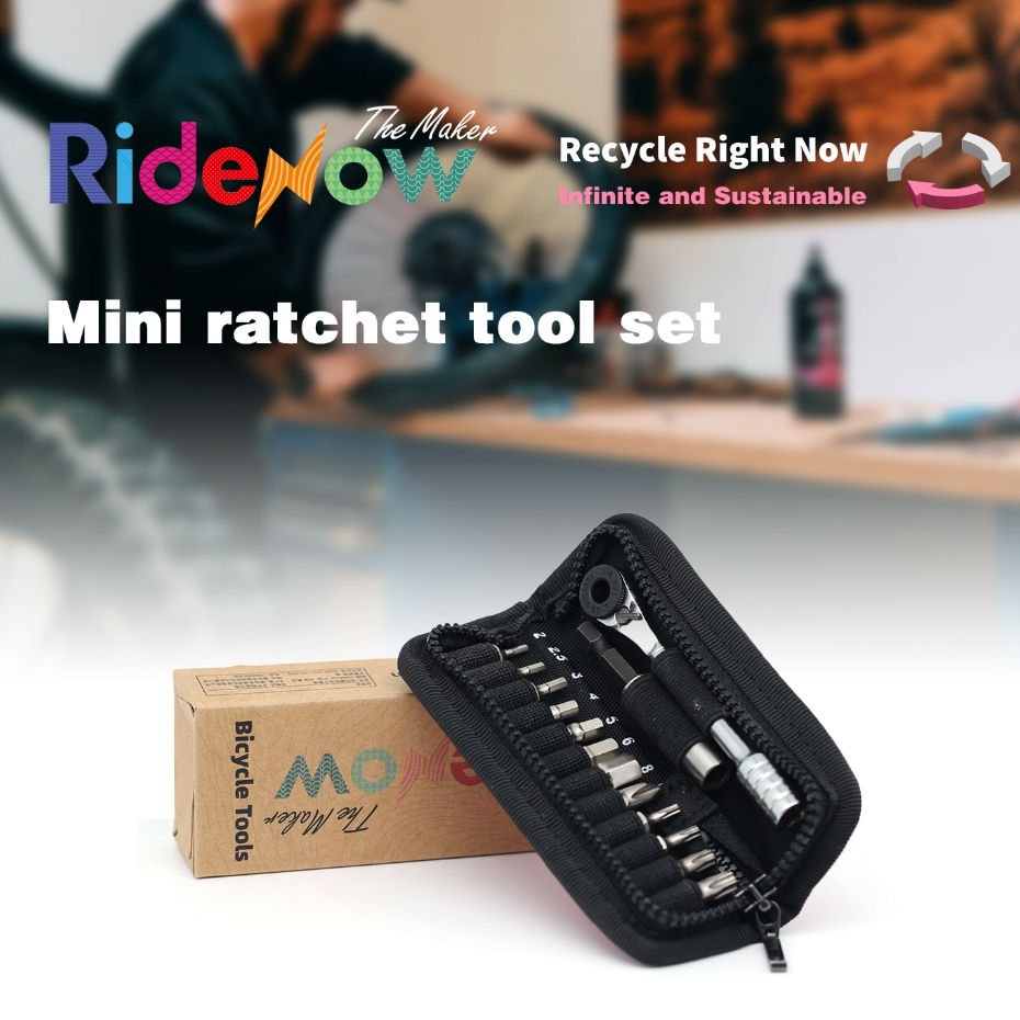 Ridenow Mini Ratchet Wrench Set Portable Precision Screw Powerful Multi ...