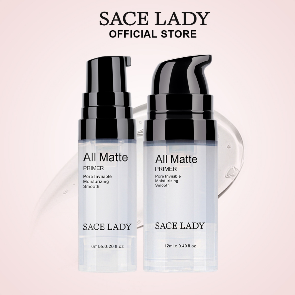 SACE LADY Primer Make Up Set Base Invisible Pore Soft Focus Makeup Oil ...