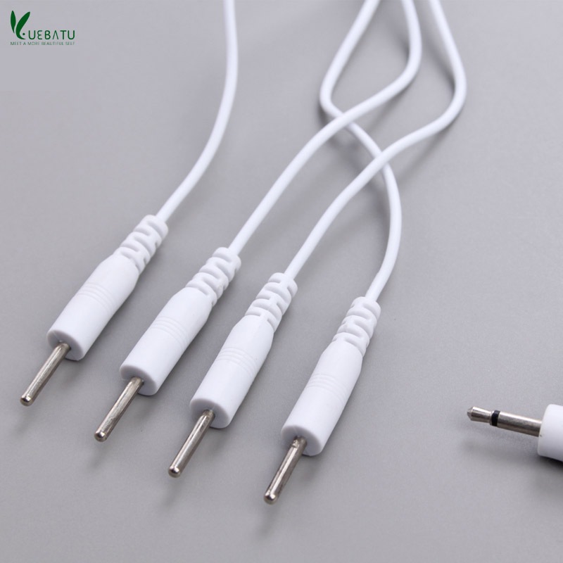 50PCS 2.5mm Plug 2way 4way Type Electrode Cable Wire For Tens ...