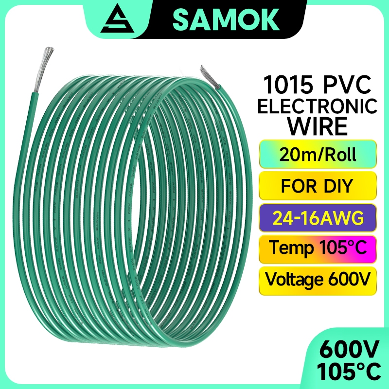 16/18/20/22/24AWG UL1015 Electronic Wire Cable Tinned High Temperature ...