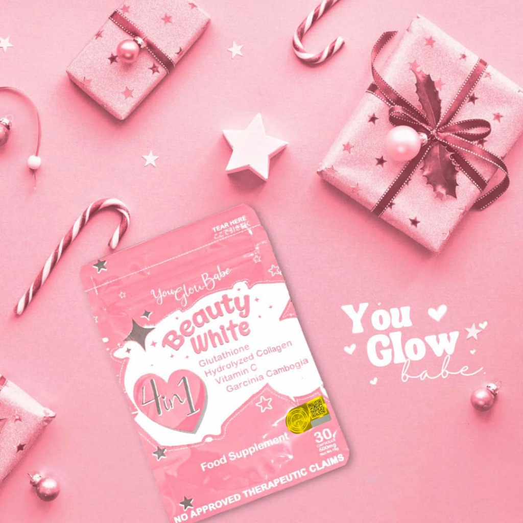 You Glow Babe Beauty White Glutathione Collagen Glow Slimming Whitening ...