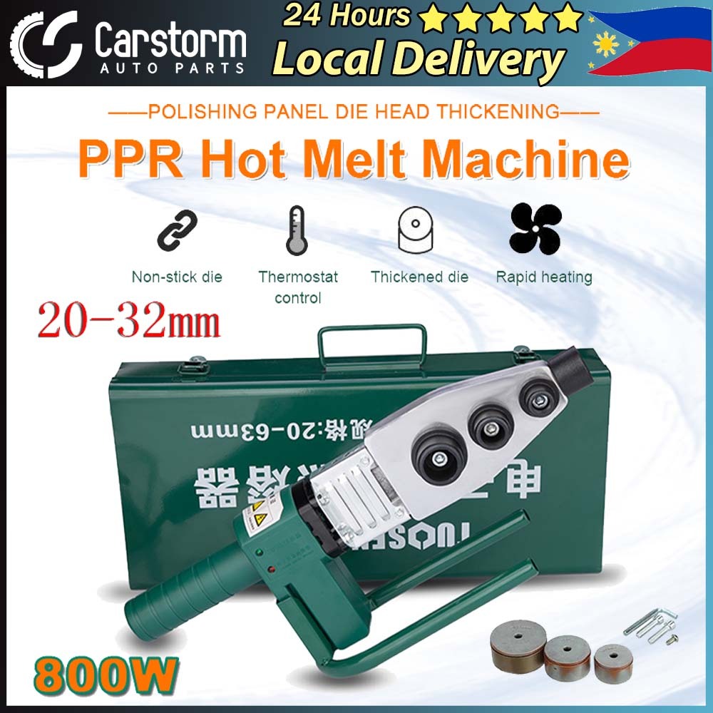 Carstorm PPR Heater / Fusion Machine With Mould Size 20, 25, 32mm PVC ...