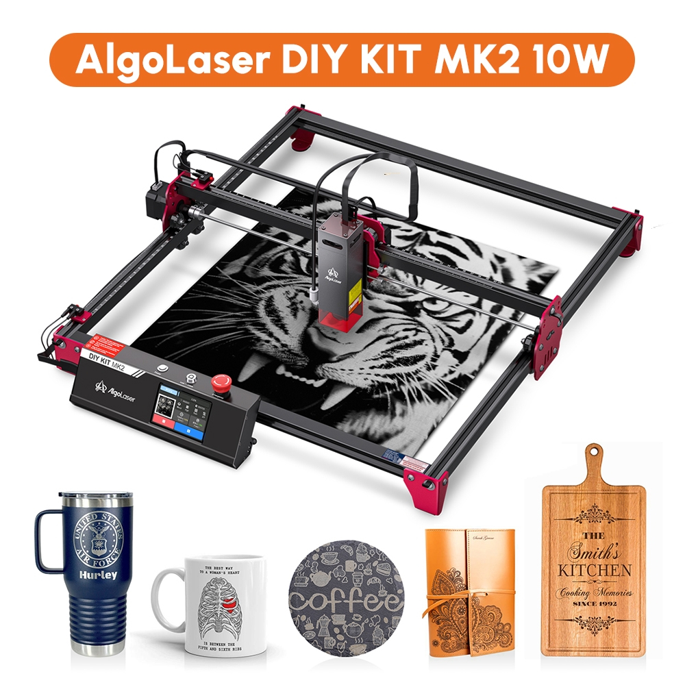 AlgoLaser 10W DlY KlT MK2 Laser Carving Engraving Cutting Machine Diode ...