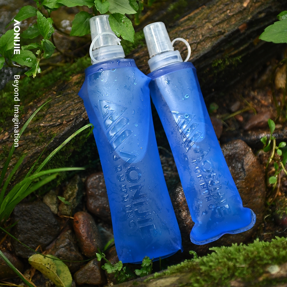 AONIJIE New 250ml 500ml Soft Flask Collapsible TPU Water Bottles for ...
