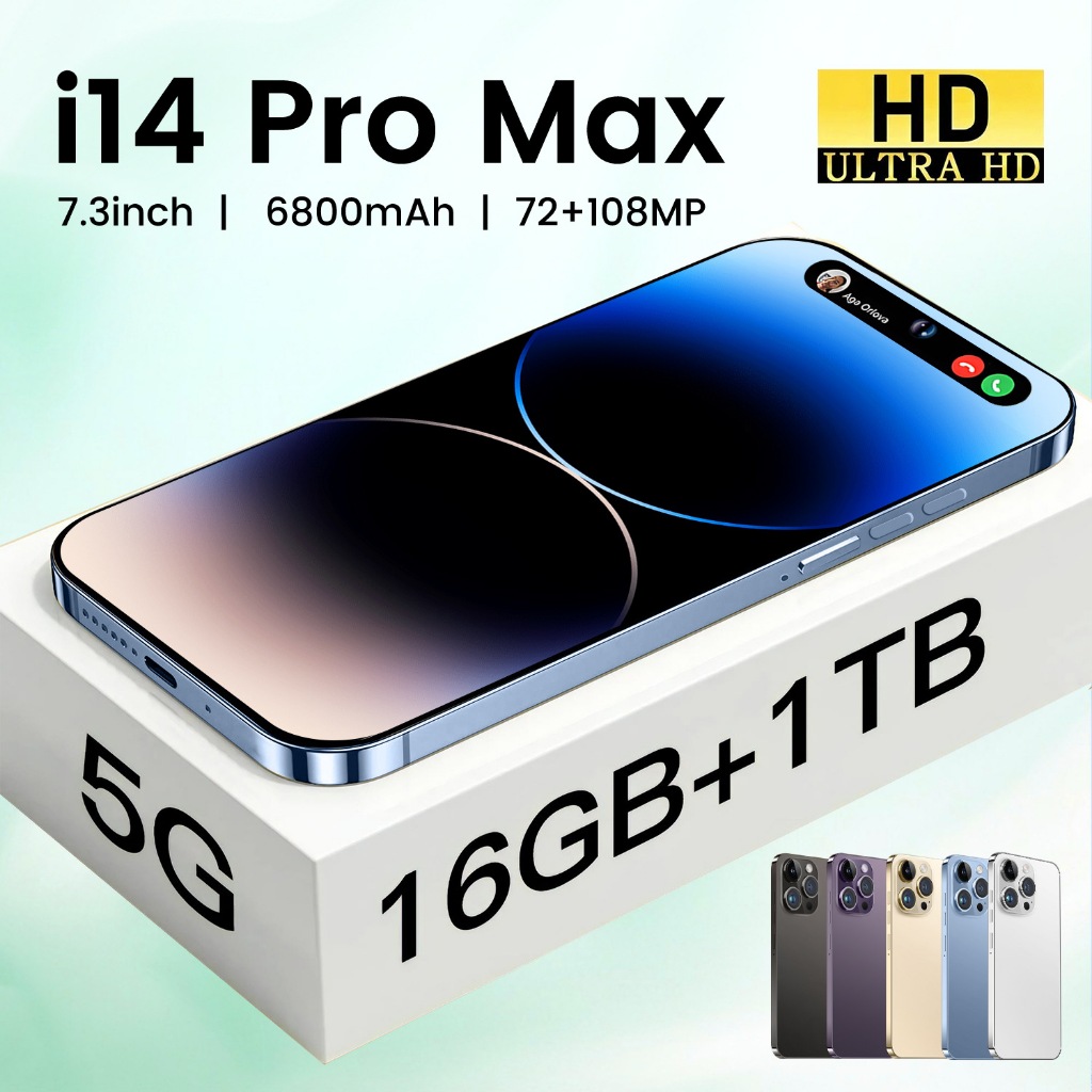 mobile phone I14 ProMax global universal 16GB+512GB large screen ...