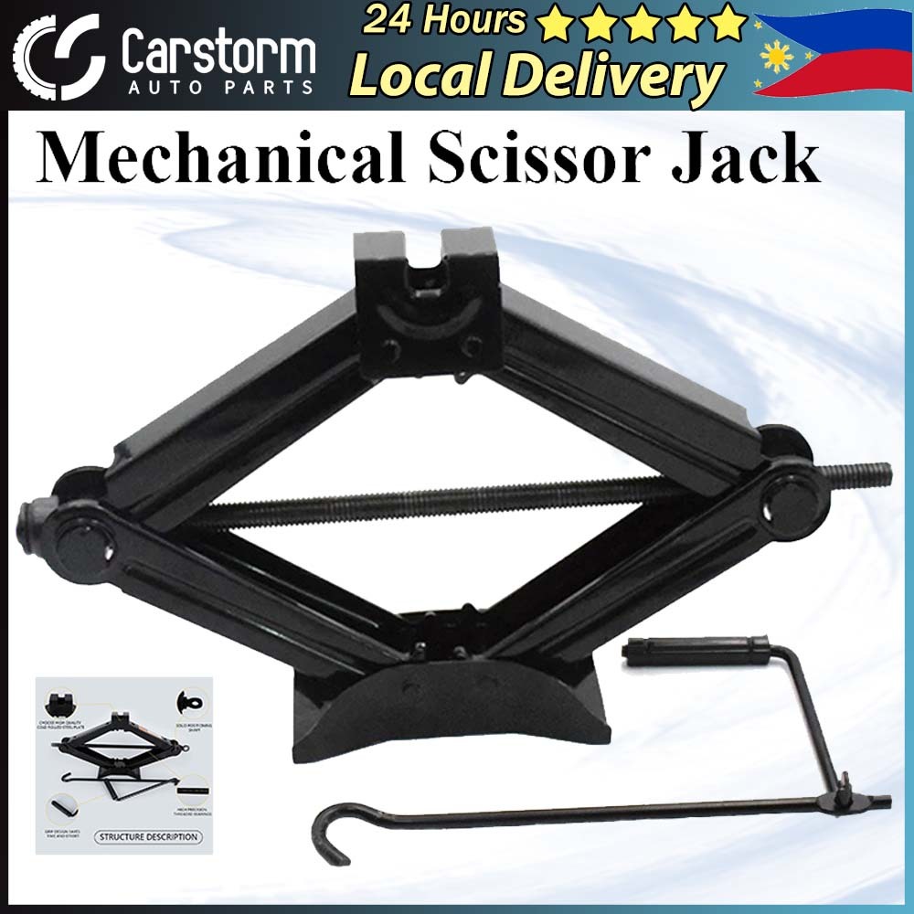 Carstorm 2.0t Mechanical Scissor Jack Saving Scissor For All Cars Tool ...