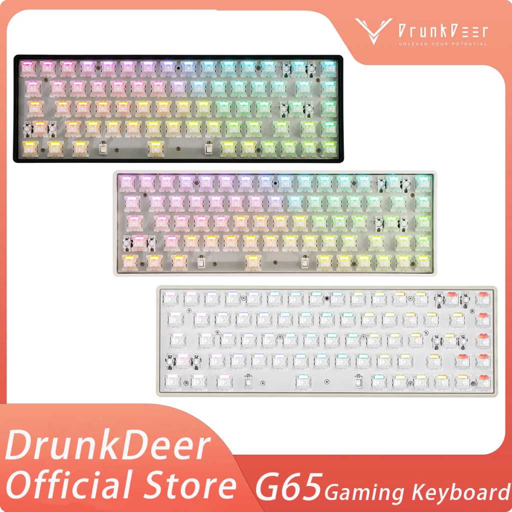 DrunkDeer G65 HE TKL Mechanical Keyboard, Rapid Trigger Magnetic Switch ...