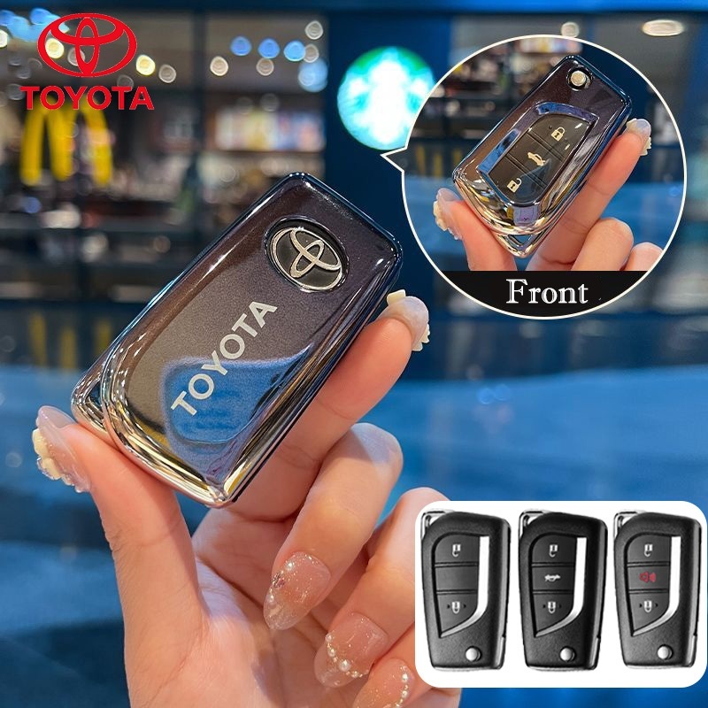 Toyota Revo altis car key cover innova auris car key case gradient ...