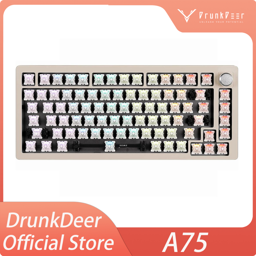 DrunkDeer A75 HE Rapid Trigger Mechanical Keyboard, Magnetic Switch ...
