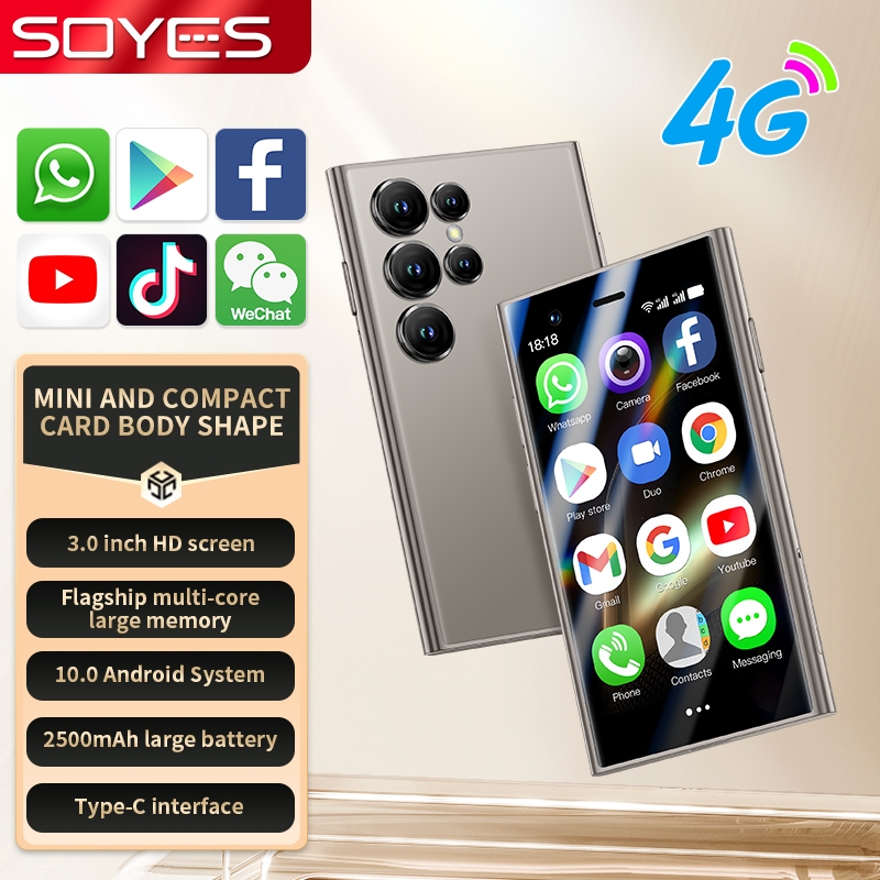 SOYES S24 PRO MAX 3.0" Mini Smartphone 4G Network 2GB RAM 16GB ROM ...