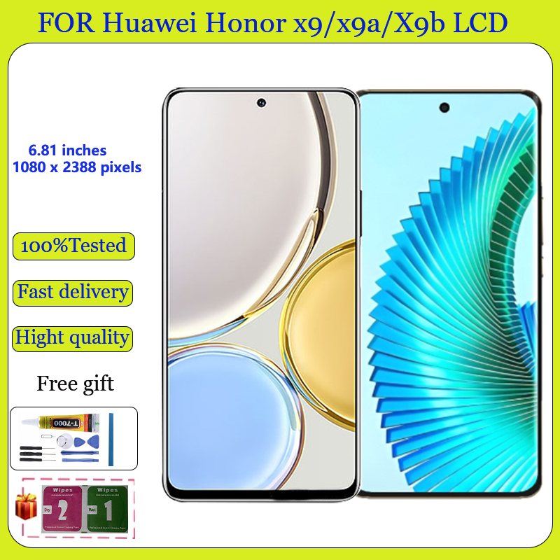 OEM AMOLED For Honor X9 4G 5G X9a 5G X9b 5G X9c 5G LCD Display Touch ...