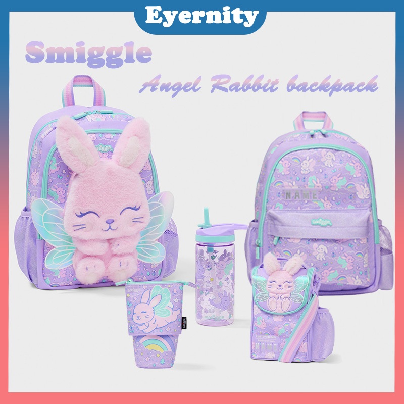 Australia smiggle Latest Style Angel Rabbit Meal Bag Pencil Case School ...