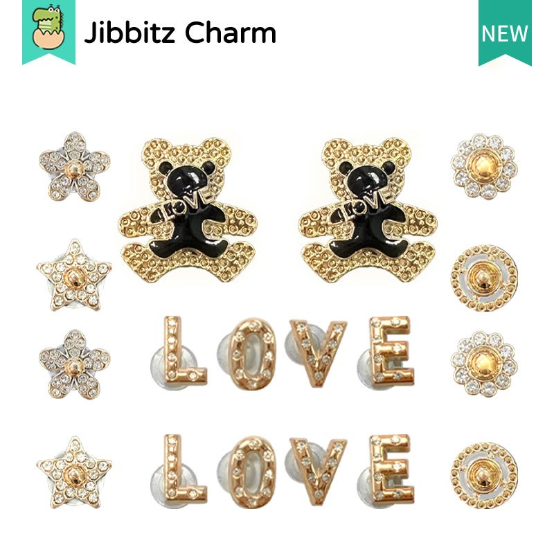 Jibbitz Charm Croc Button cartoon Clog Shoes Accessories | Shopee ...