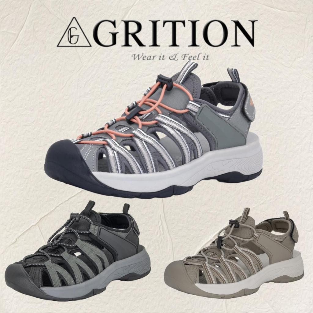 GRITION Womens Hiking Sandals Ladies Sports Sandals Closed Toe Non-Slip ...
