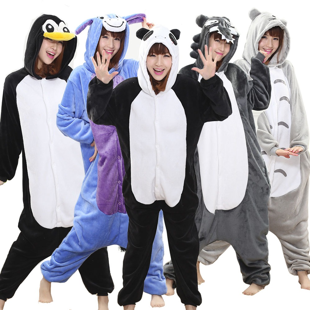 Panda kigurumi Onesie Adult Teenagers Women Pijama Cosplay Funny ...