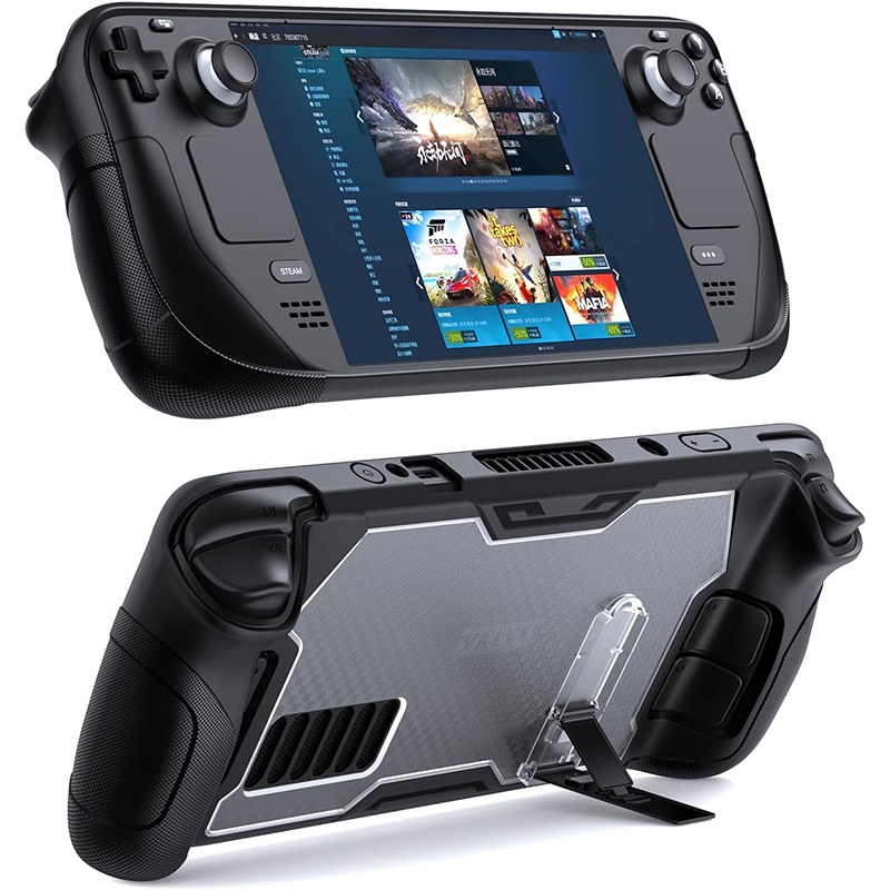 Protective Case for Steam Deck/Steam Deck OLED, Soft & Hard Shell ...