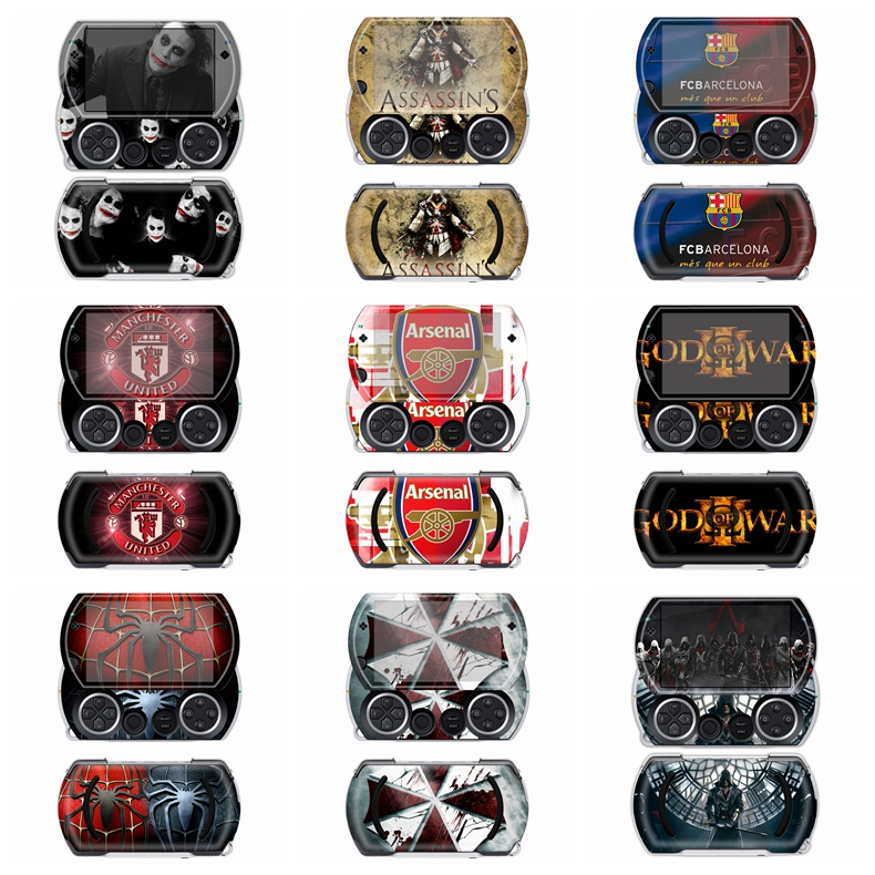 47 Colors Skin Sticker Compatible with Sony PSP GO Vinyl Decal Full Set ...