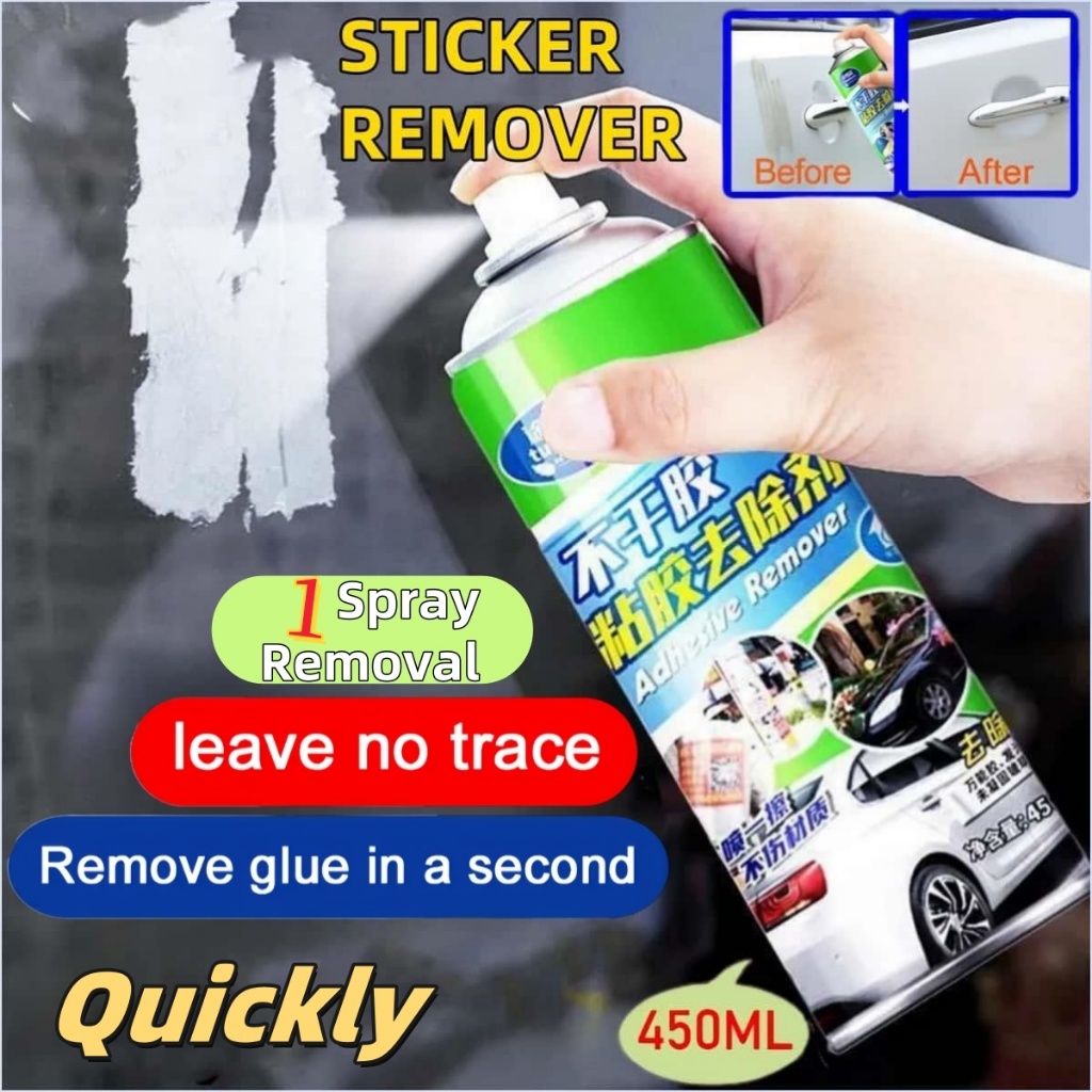 Sticker Remover Spray Glue Remover Adhesive Remover Car Sticker Quick ...