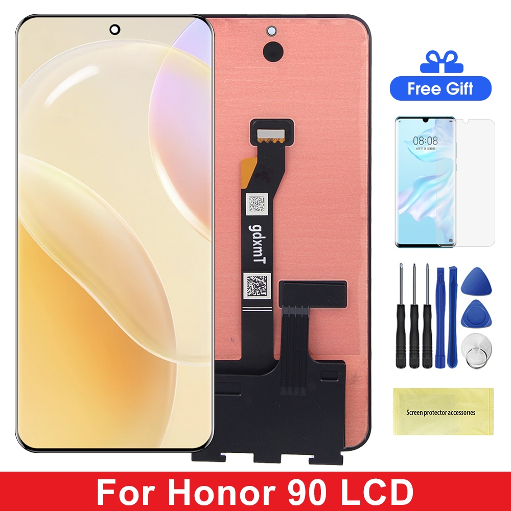 AMOLED 120HZ Honor 90 5G LCD Display Touch Screen Honor 90 LCD REA-AN00 ...