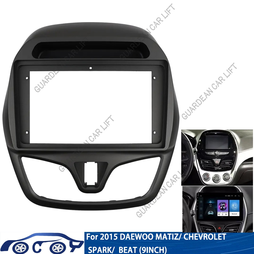 9 Inch Android GPS Stereo Player 2DIN Head Unit Car Radio Fascias Dash ...