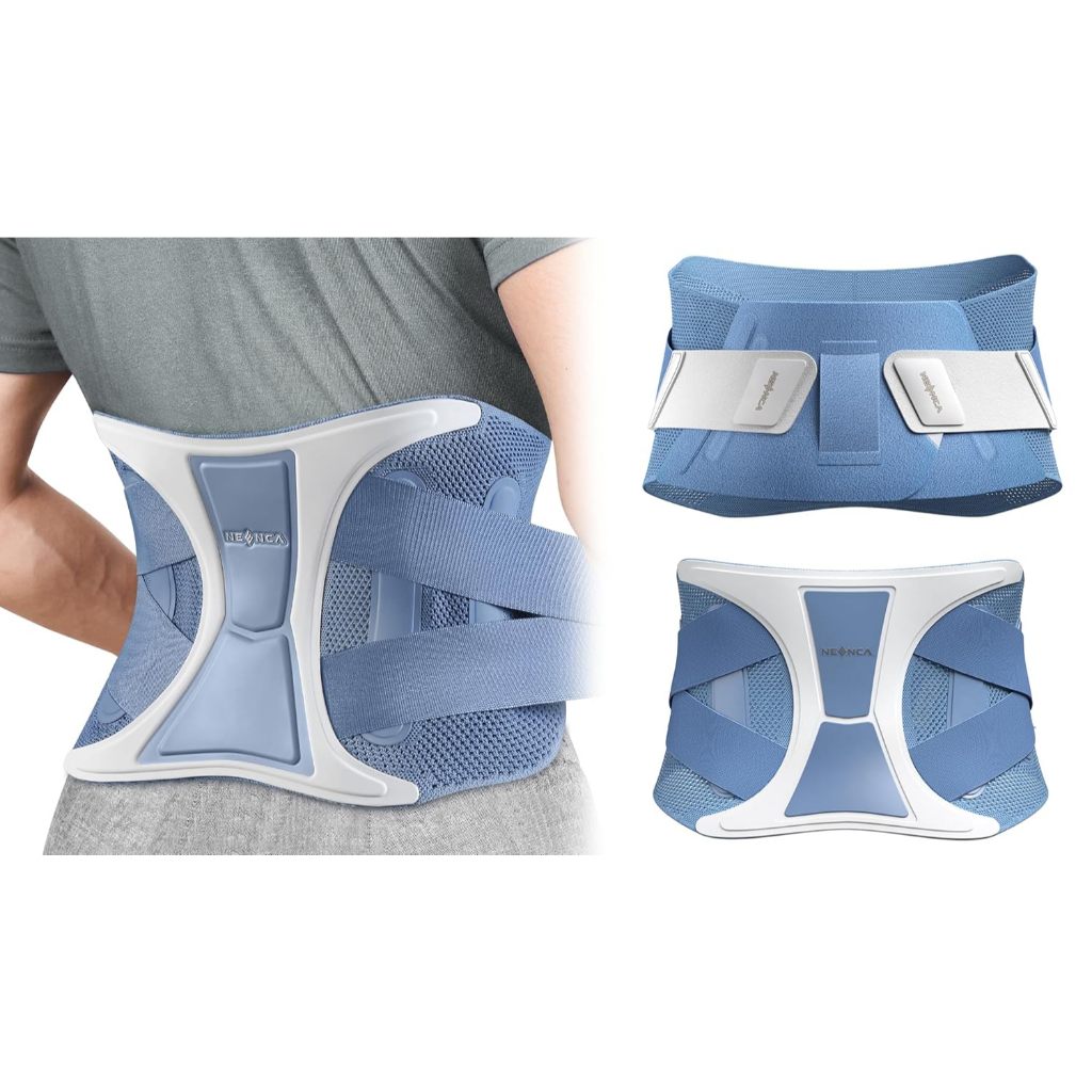 NEENCA Back Support Brace, Adjustable Lumbar Support Belt with Patented ...
