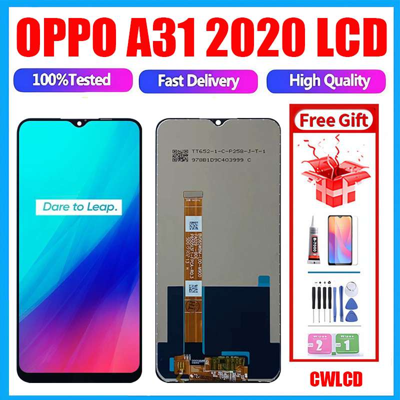 Original LCD For OPPO A31 2020 CPH2015 CPH2073 LCD Display Touch Screen ...