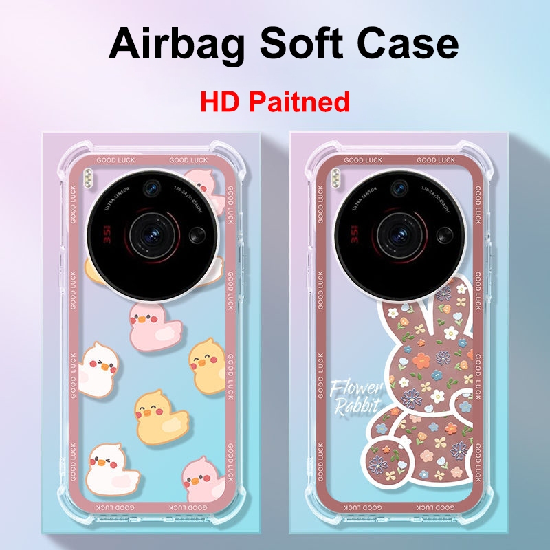 For ZTE Nubia Z50S Pro Reinforced Corners Soft TPU Shockproof Airbag ...