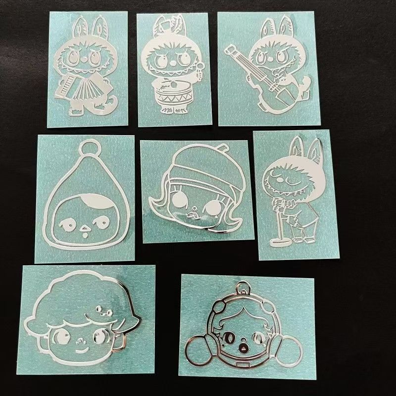 popmart labubu molly skullpanda pucky贴纸玩具潮玩HJIB | Shopee Philippines