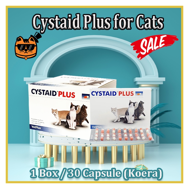 Vetplus Cystaid Plus (1 Box/30 Capsules) Urinary Tract Supplement for ...