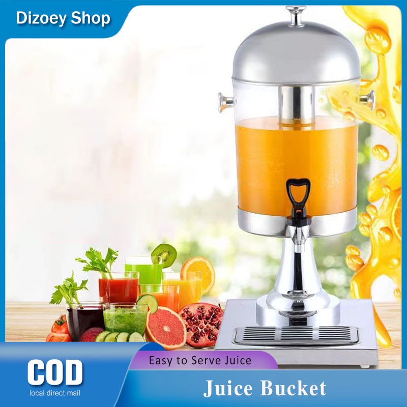 8L Juice Drink Bucket/Soya milk container/Orange Juice Bucket/Coke ...
