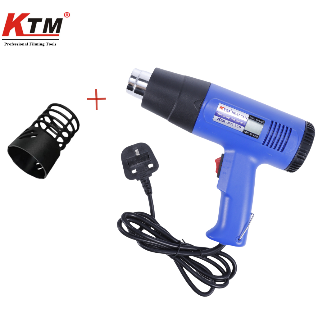 KTM EU/US 1800W Industrial Electric LCD Hot Air Gun Stepless ...