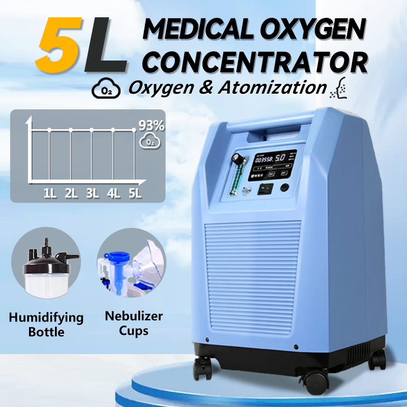 Professional Medical 1L-5L Oxygen Generator Molecular Sieve Oxygen ...