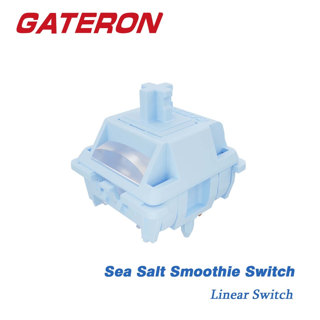 GATERON Sea Salt Smoothie Series Keyboard Switches Full POM Switches ...