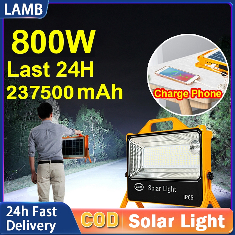 Solar Emergency Light Solar Light Outdoor Waterproof Solar LED Flood ...