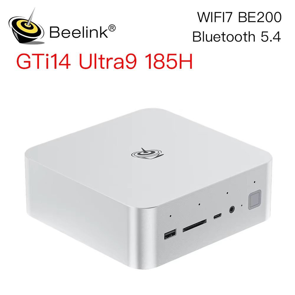 Beelink GTi14 Mini PC Intel Ultra 9 185H DDR5 5600MHz PCIe4.0 SSD Dual ...