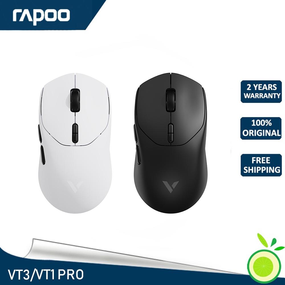 Rapoo VT3/VT1 PRO Wireless gaming mouse PAW3398 lightweight ergonomic ...