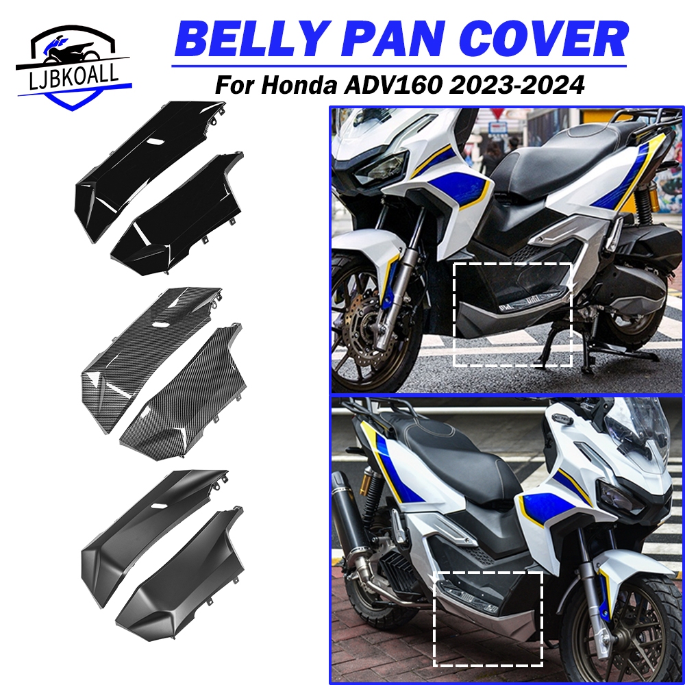 LJBKOALL ADV160 ABS Left Right Belly Pan Lower Fairing Panel Cover ...