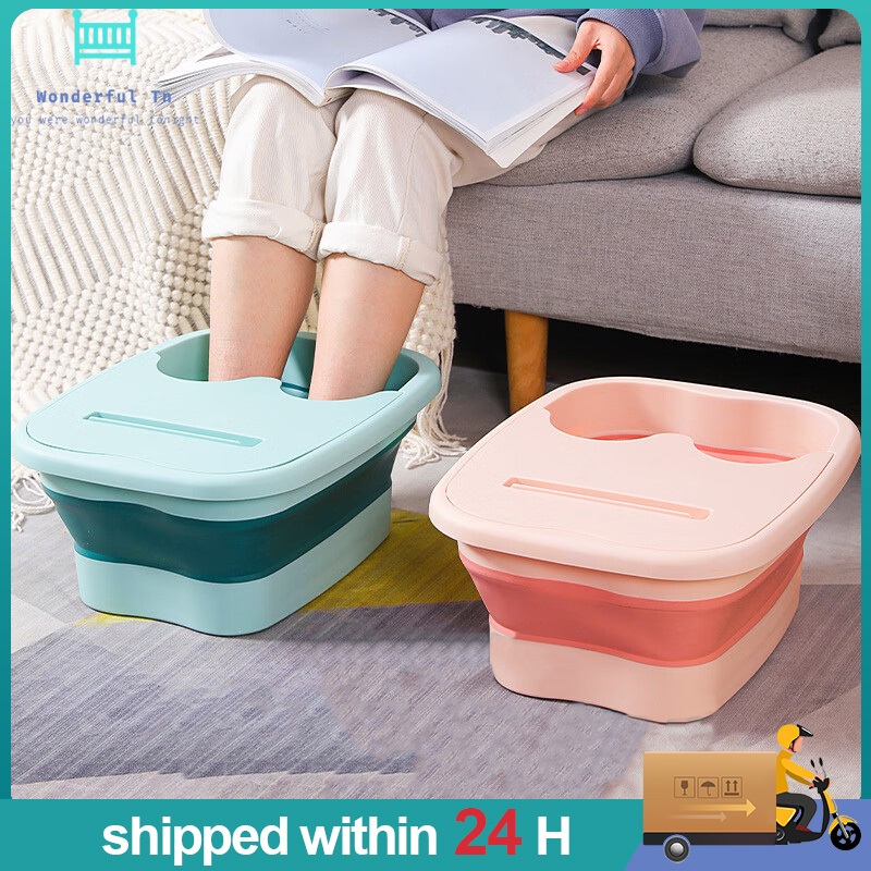 【70% Off Clearance Sale】⚡Collapsible Foot massage Large Foot Bath Spa ...