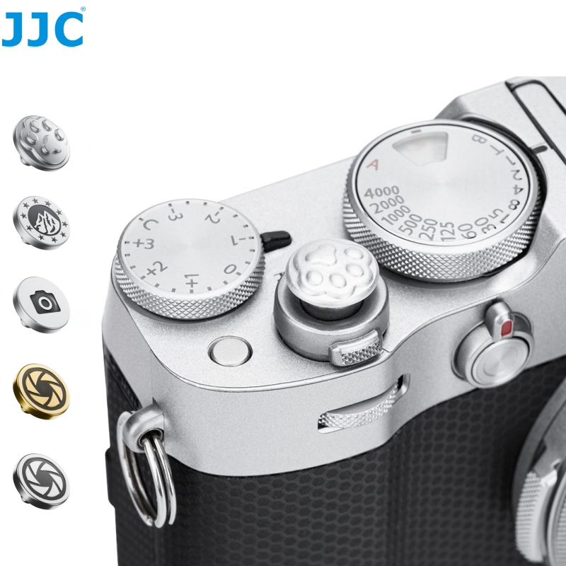 JJC Camera Shutter Button for Fijifilm X Half XT50 XM5 X100VI X100F X-T50 X-M5 X-T5 X-T4 X-T3 X ...